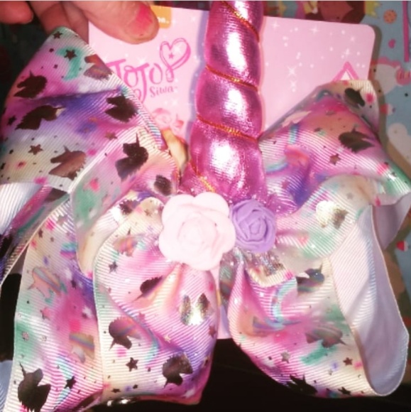 JoJo Siwa | Accessories | Jojo Siwa Unicorn Bow 8 Jojo Bow | Poshmark